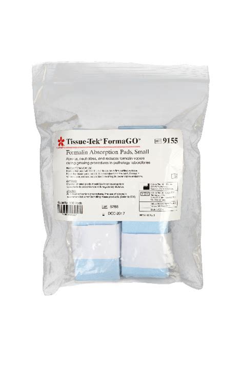 Tissue Tek® Formago® Formalin Absorption Pads Sakura® Finetek Spill Control Materials