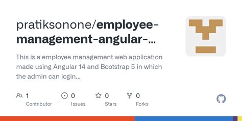 GitHub Pratiksonone Employee Management Angular Application This Is A Employee Management Web