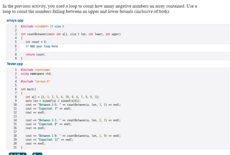 Solved от сле In the previous activity you used a loop to Chegg