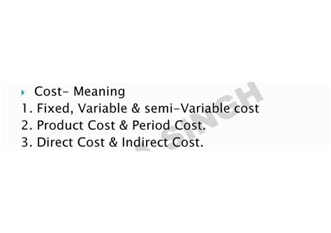 Solution Cost Accounting Unit 1 Classificationofcost Costmeaning Fixed