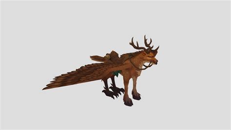 Peryton Printable 3d Model