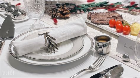 처음 도전해보는 크리스마스 디너테이블 세팅 예쁘면그만 Youtube