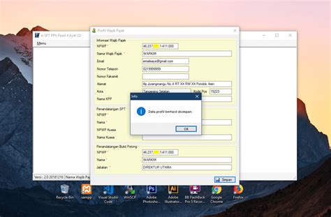 Mengatasi Masalah Error Operation Must Use An Updateable Query E SPT PPh Pasal Ayat
