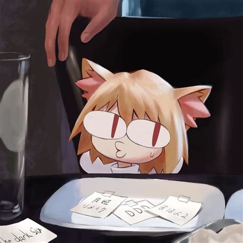 Neco Arc At Dinner Neco Arc Know Your Meme