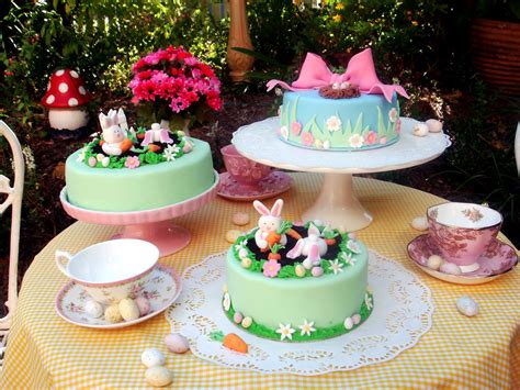 Butter Hearts Sugar Cute Easter Cakes