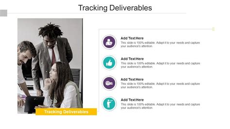 Tracking Deliverables In Powerpoint And Google Slides Cpb Presentation Graphics Presentation
