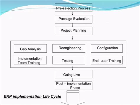 Erp Implementation Life Cycle Ppt
