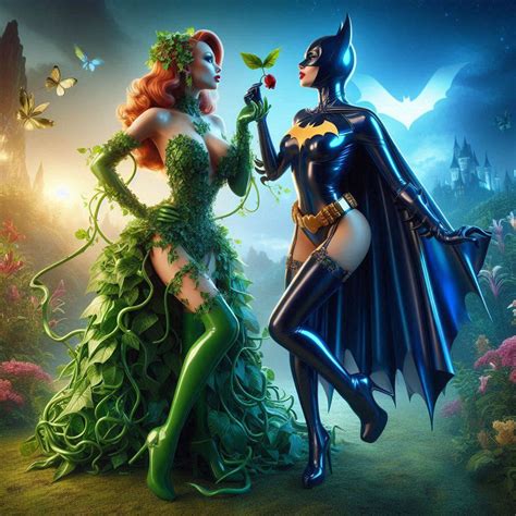 Batgirl Seducing Poison Ivy By Setois3 On Deviantart