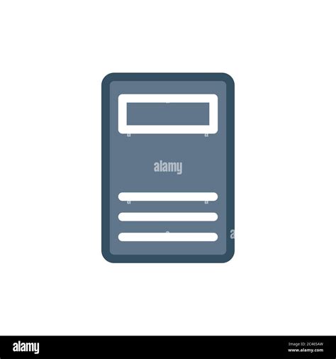 Computer Case Vector Flat Icon Personal Computer Desktop Tower