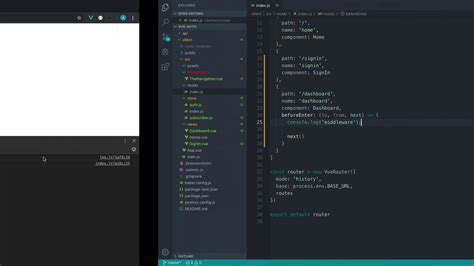 Vue Authentication Really Simple Middleware 1112 Youtube
