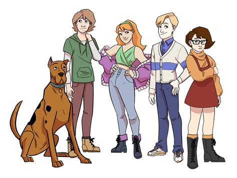 Scooby Doo Redesigned Behance