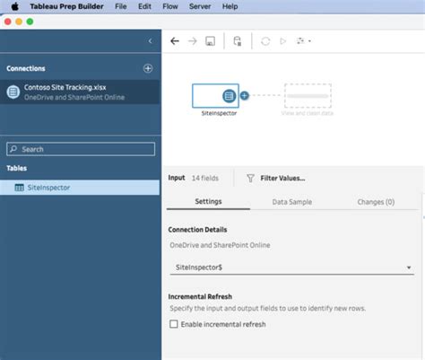 Hi All I Am Trying To Connect Files Which Are Hosted On Sharepoint Into Tableau Prep On The