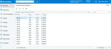 Utilizing Custom Sql Views In Acumatica Reports
