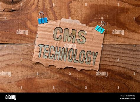 Writing Displaying Text Cms Technology Concept Meaning Programs That Are Used To Create And