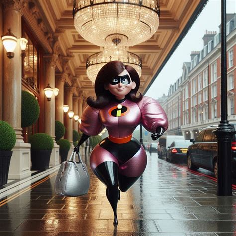 Elastigirl Green Inflatable Costume 6 By Xavierdoranai On Deviantart