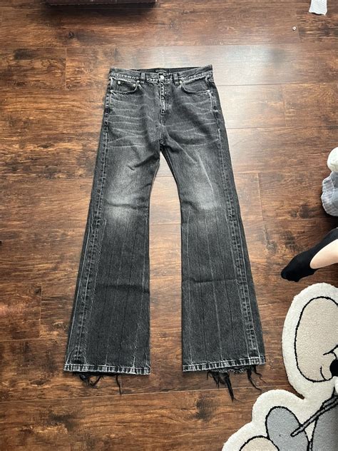 Balenciaga Fw22 The Lost Tape Flared Denim Grailed