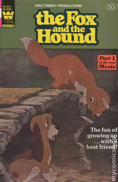 Fox And The Hound 1981 Comic Sized Comic Books