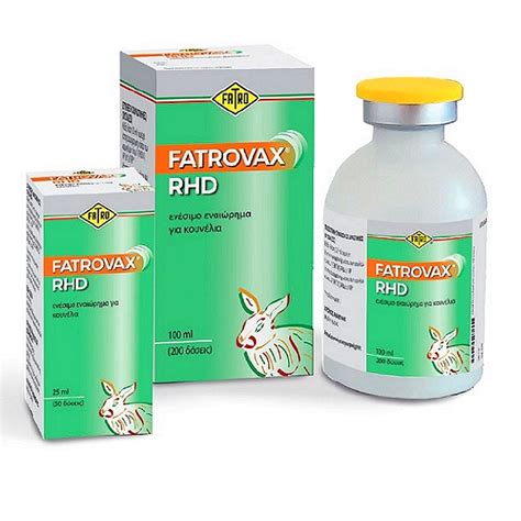 Fatrovax Rhd Injection Vetsafeasia