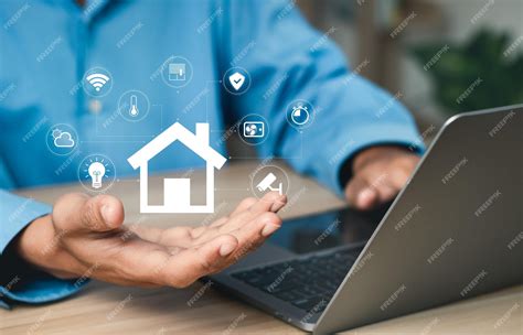 Premium Photo Smart Home Technology Concept Control All The Functions