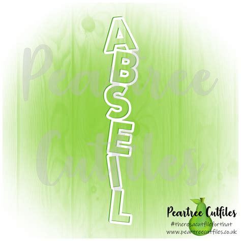 Abseil Peartree Cutfiles