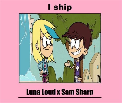 I Ship Luna Loud X Sam Sharp By Hayaryulove On Deviantart