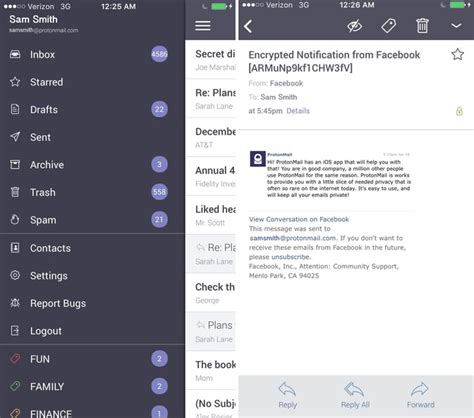 Protonmail App Brings End To End Encrypted Email Service To Ios Ios