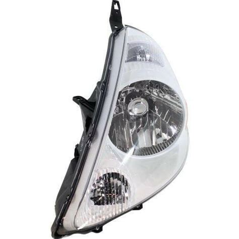 2007 Honda Fit Head Light Lh Lens And Housing Tafetta White Classic