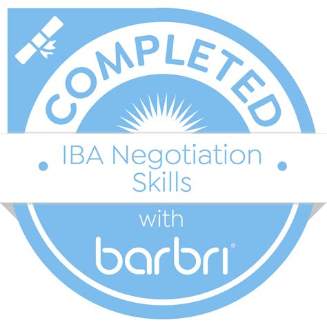 IBA Negotiation Skills Credly