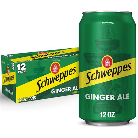 Schweppes Ginger Ale In Soda Pop