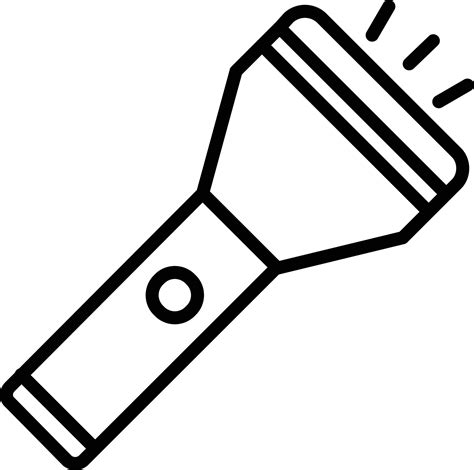 Torchline Line Icon 10320001 Vector Art At Vecteezy