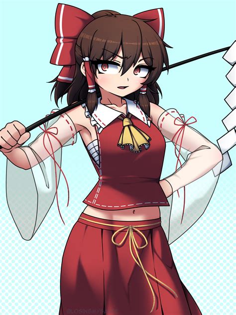 Reimu Fanart Rtouhou