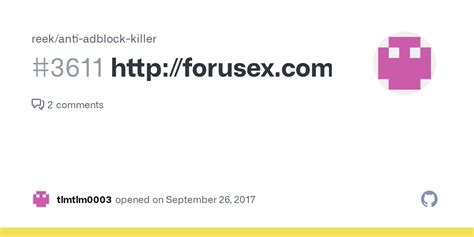 Forusex Com Fs 6202 Issue 3611 Reek Anti Adblock Killer GitHub