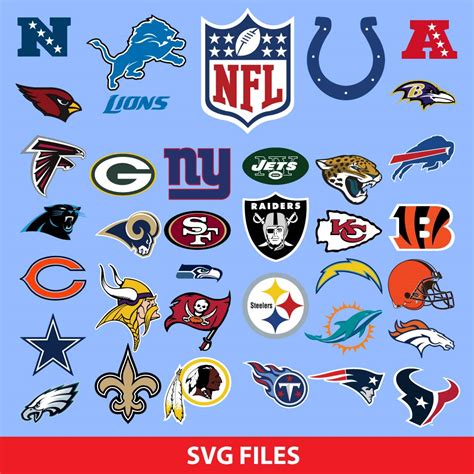 Nfl Team Logos Svg