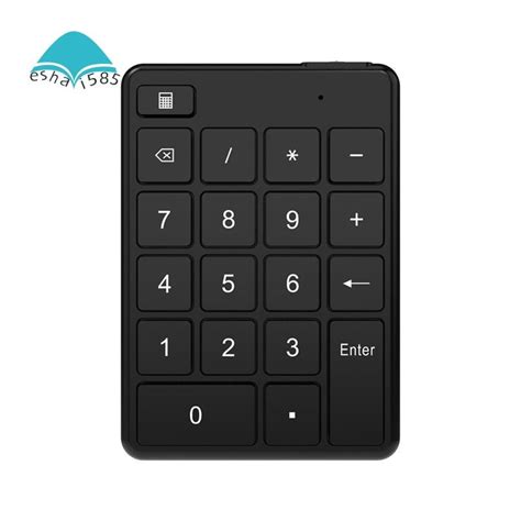 19 keys universal bluetooth wireless numeric keypads mini numpad