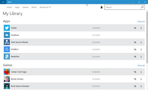 Hide Windows Store Library Apps Ghacks Tech News