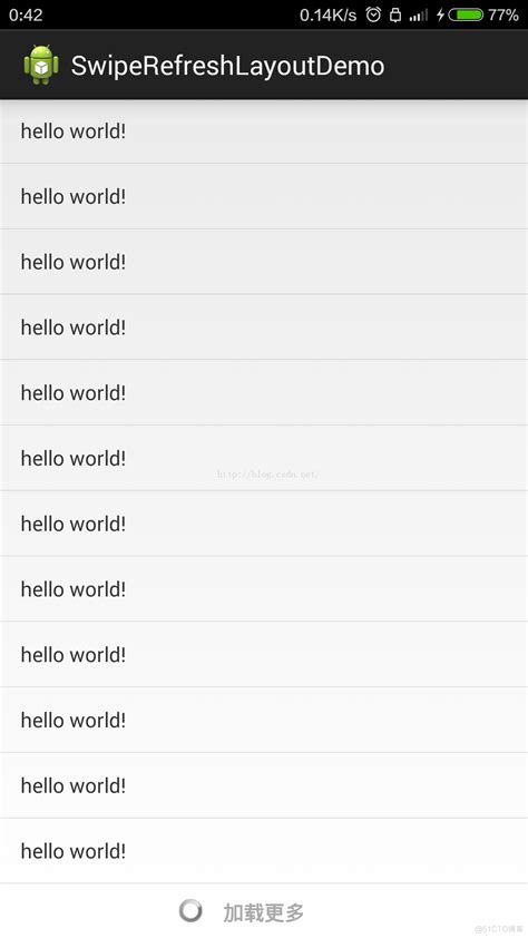 Android Listview下拉与上拉刷新加载更多数据 二早起的年轻人的技术博客51cto博客