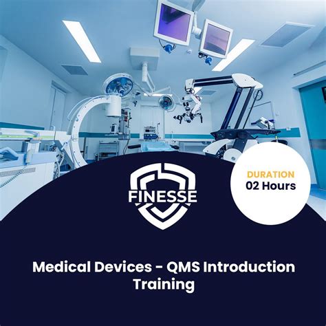 Medical Devices Qms Introduction Training Finesse Consults