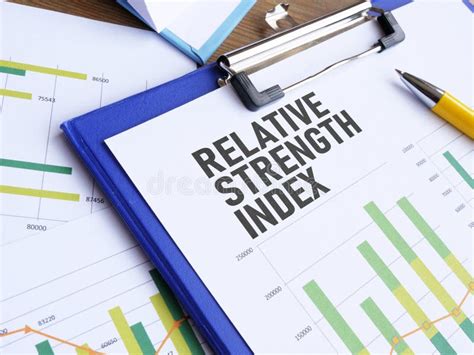 RSI Relative Strength Index Graphs With Business Data Stock Photo Image Of Chart Phrase
