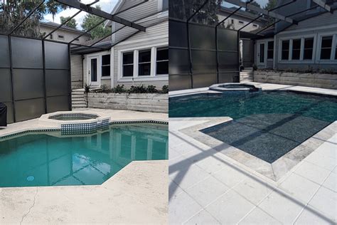 Before And After Pool Remodels Gallery Picture Perfect Pools