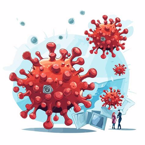 Understanding Hivaids Virus Attack On Immune System Illustration