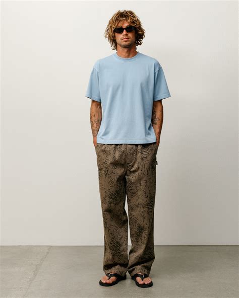 Garment Dyed Ss Tee Dust Blue Tops And Shirts Stüssy Canada