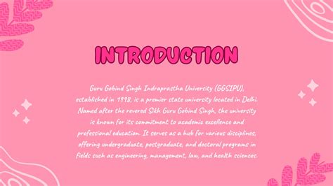 Ppt Guru Gobind Singh Indraprastha University Powerpoint Presentation Id 13870057