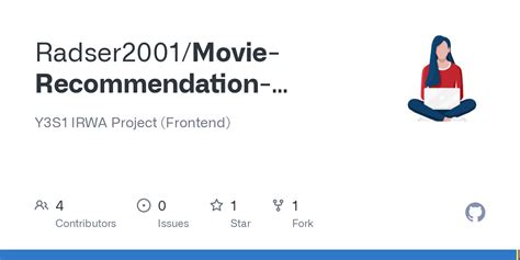 github radser2001 movie recommendation system frontend y3s1 irwa