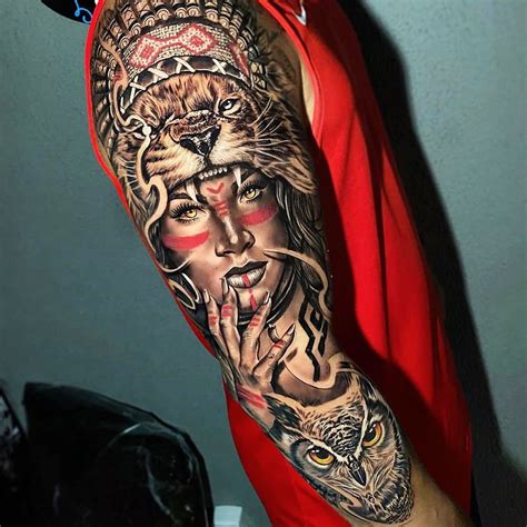 Native American Headdress Tattoo Tumblr