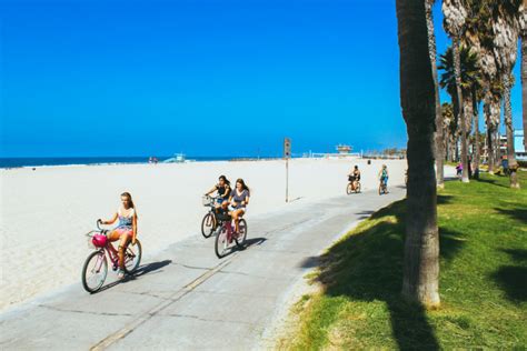 Coasting On The Venice Beach Bike Path Green Goddess