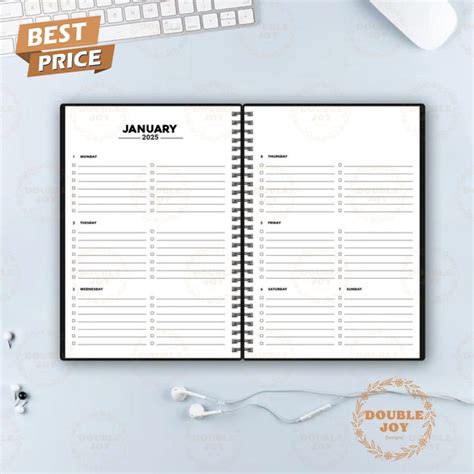 Im Just Here Snoopy 2025 Planner Doublejoydesigns