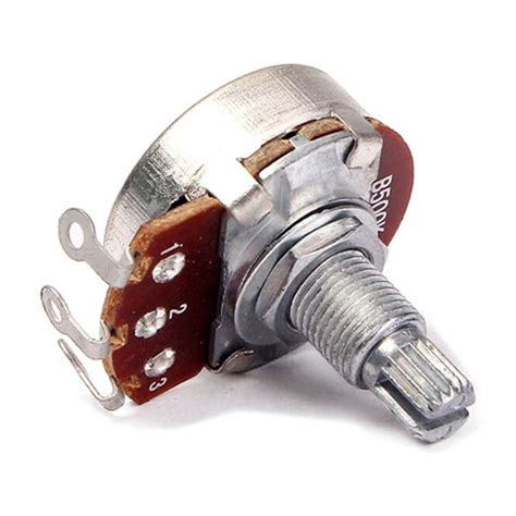 B500k Potentiometer Audio Potentiometers Guitar Volume Potentiometer
