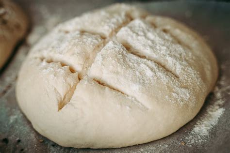 Raw Uncooked Bread With Sesame And Chia Seeds Stock Image Image Of