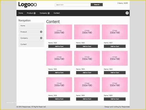 Ecommerce Website Templates Free Download Html With Css Of Free Amazing