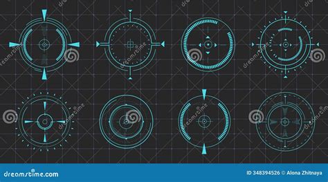 Sniper Aim Pointer Weapon Targeting Pointers Aiming Mark And Aims